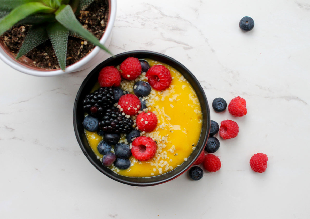 Turmeric Teas | Turmeric Mango Smoothie Bowl Recipe