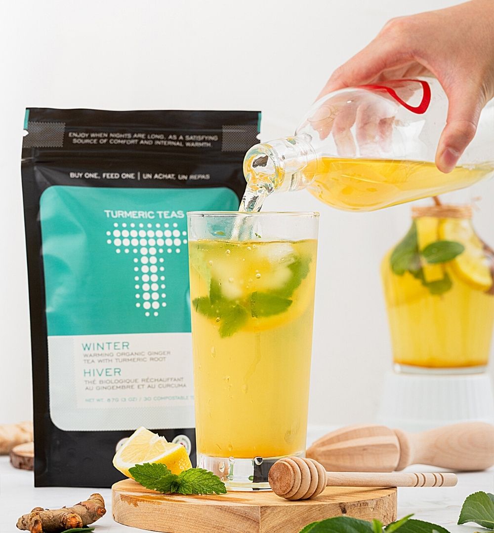 Turmeric Ginger Iced Tea – Turmeric Teas